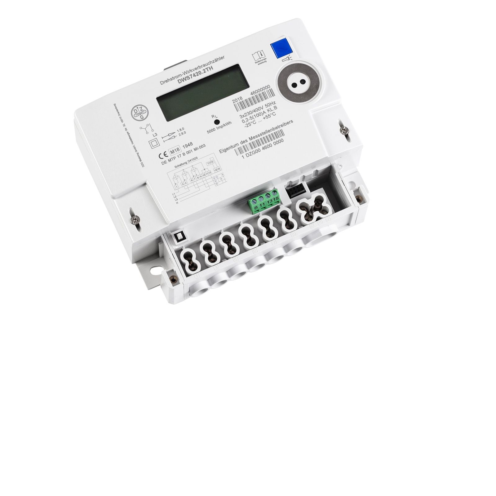 DZG DVS74 Drehstromzähler | IT00006
